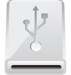 Computer usb hub cartoon Royalty Free Vector Image