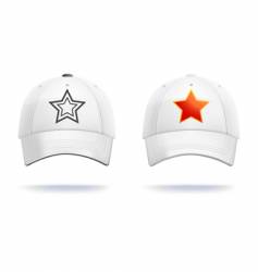 Outline cap Royalty Free Vector Image - VectorStock