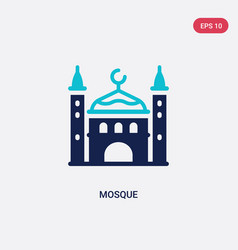 Two color prefect icon from desert concept Vector Image