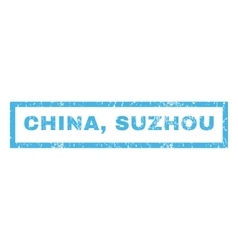 China Suzhou Rubber Stamp Royalty Free Vector Image