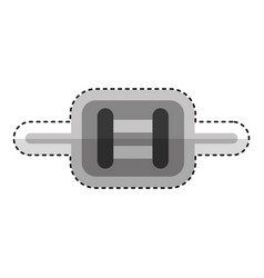 Orthodontic bracket Royalty Free Vector Image - VectorStock