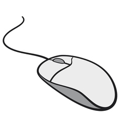 Cartoon computer mouse Royalty Free Vector Image