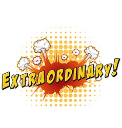 Word expression Royalty Free Vector Image - VectorStock