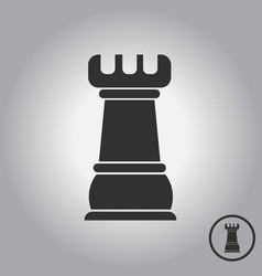 Chess rook Royalty Free Vector Image - VectorStock