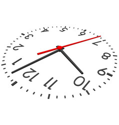 Clock face set up your time Royalty Free Vector Image