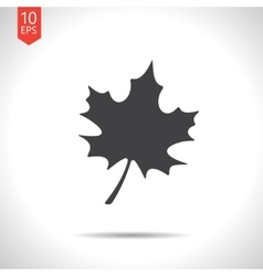 Paper maple leaf Royalty Free Vector Image - VectorStock