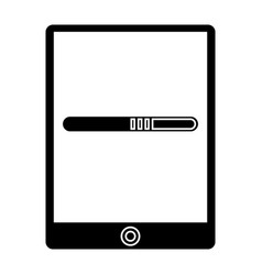 Smartphone technology function device pictograph Vector Image