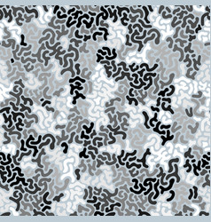 Hand drawn monochrome purifier fish skin Vector Image