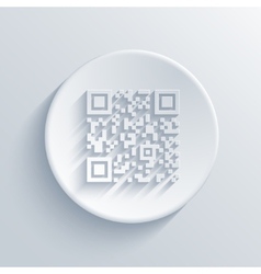 Modern qr code background Royalty Free Vector Image