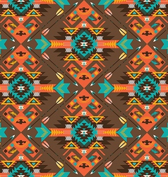 Aztec geometric seamless pattern Royalty Free Vector Image