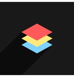 Multi layers Royalty Free Vector Image - VectorStock