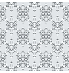 Paper lace pattern Royalty Free Vector Image - VectorStock