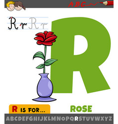 R Royalty Free Vector Image - VectorStock
