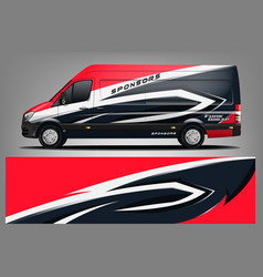 Mercedes sprinter cargo van l2h2 fwd 2018 Vector Image