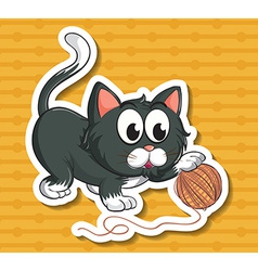Cartoon cat Royalty Free Vector Image - VectorStock