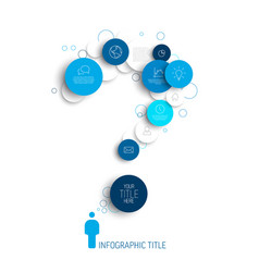 Abstract question mark Royalty Free Vector Image