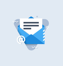 Incoming message notification icon Royalty Free Vector Image