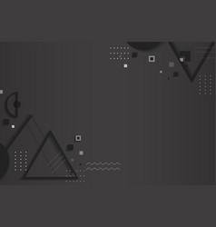 Creative geometric design space Royalty Free Vector Image