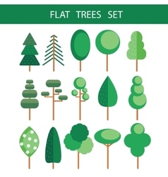 Isometric elements for map buildings trees gps Vector Image