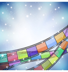 Film background retro Royalty Free Vector Image