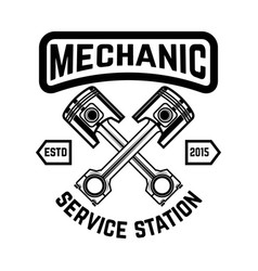 Auto service service station car repair design Vector Image