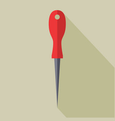 Sharp awl tool Royalty Free Vector Image - VectorStock