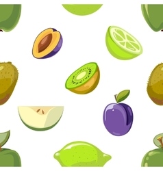 Avocado pattern geometric seamless Royalty Free Vector Image