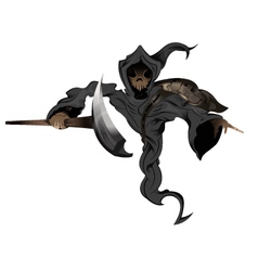 Pointing reaper Royalty Free Vector Image - VectorStock