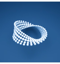 Mobius strip variation Infinity Sign Moebius loop Vector Image