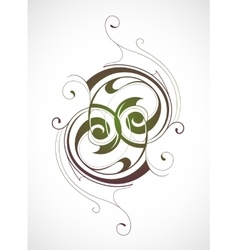 Calligraphy emblem Royalty Free Vector Image - VectorStock