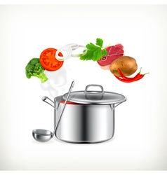 Cooking old style Royalty Free Vector Image - VectorStock