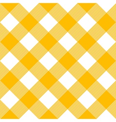 Yellow seamless table cloth texture Royalty Free Vector