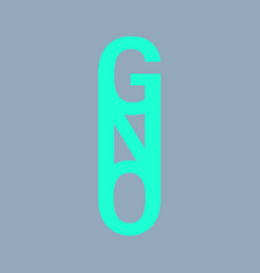 Initials logo hnn Royalty Free Vector Image - VectorStock