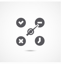 Update status sign Royalty Free Vector Image - VectorStock