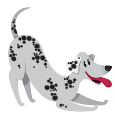 Baby dalmatian dog breed Royalty Free Vector Image
