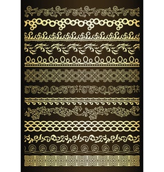 Set borders Royalty Free Vector Image - VectorStock