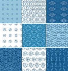 Pattern Set Royalty Free Vector Image - VectorStock