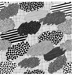 Cashmere paisley bandana fabric patchwork Vector Image