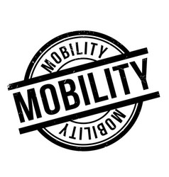 Mobility rubber stamp Royalty Free Vector Image