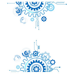 Gear logo template icon Royalty Free Vector Image