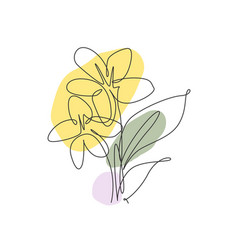 Single continuous line drawing luxury Royalty Free Vector