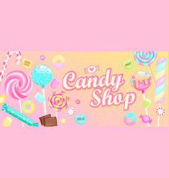 Candy cartoon clip art Royalty Free Vector Image