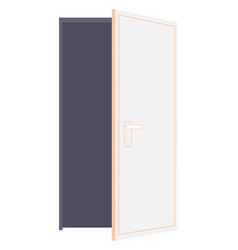 Open door in the sky Royalty Free Vector Image