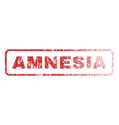 Amnesia rubber stamp Royalty Free Vector Image