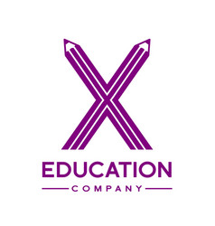 Letter x logo icon design template creative logo Vector Image