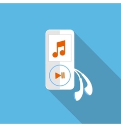 Cartoon mp3 player Royalty Free Vector Image - VectorStock