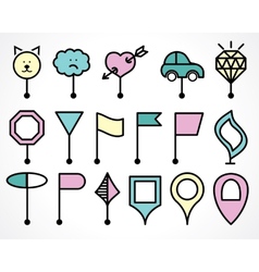 Infographics elements Royalty Free Vector Image