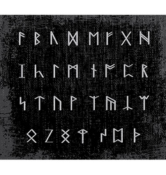 Runes occult symbols Royalty Free Vector Image