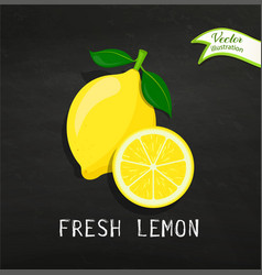 Squeezing lemon Royalty Free Vector Image - VectorStock