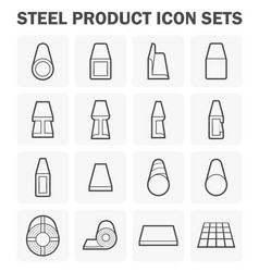 Steel beam icon Royalty Free Vector Image - VectorStock